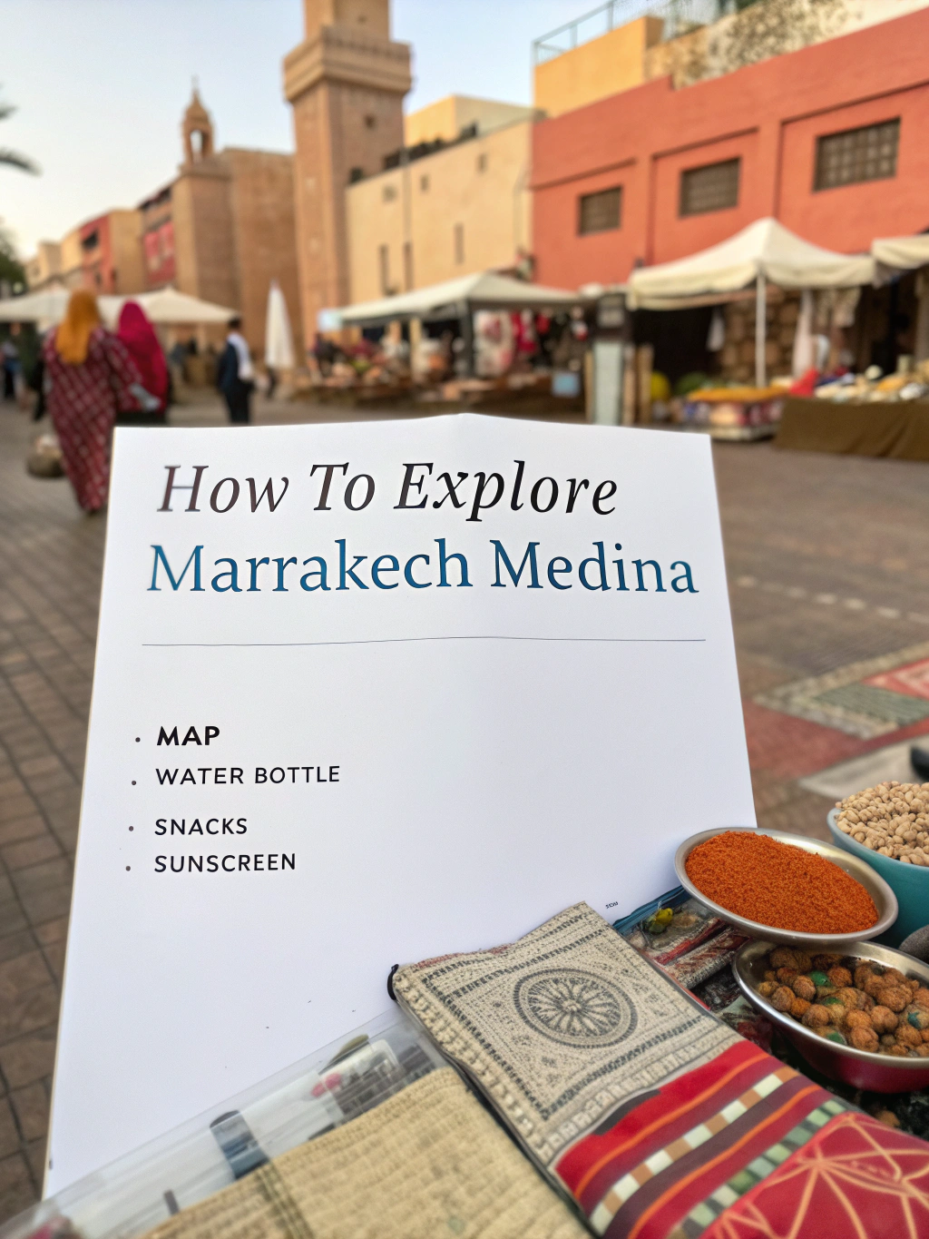Guide to How to explore Marrakech Medina - Go Morocco Now