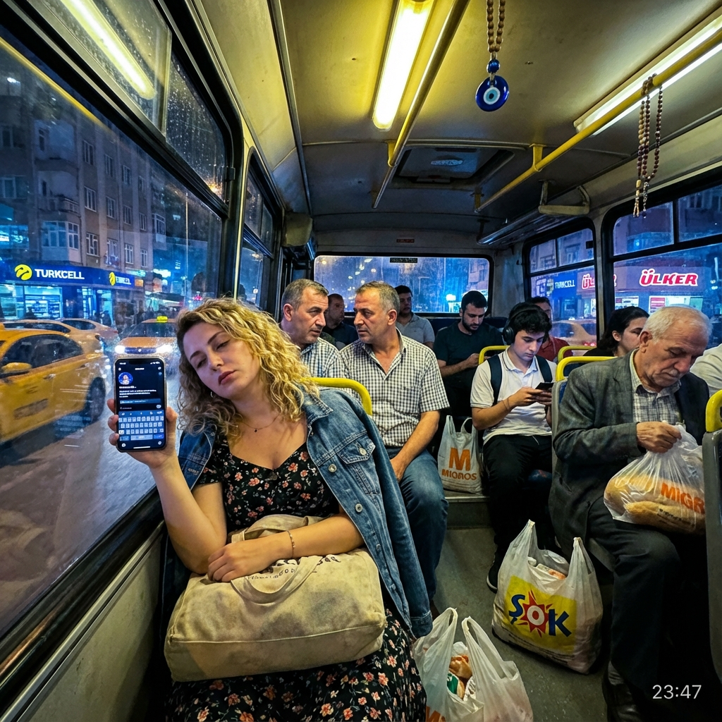 Ultra-Realistic Comedic Slice-of-Life in an Ankara Bus
