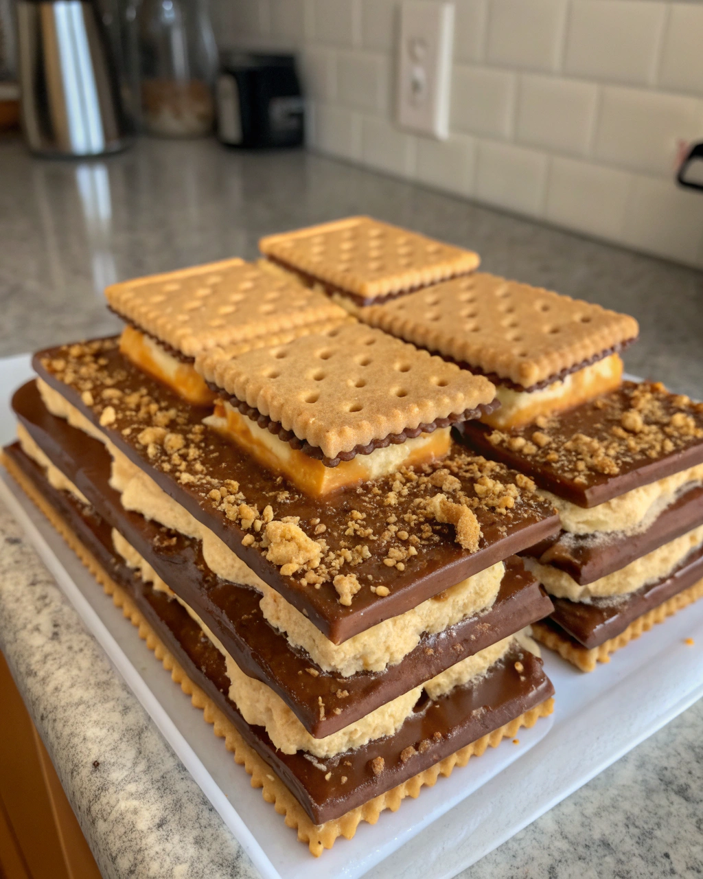 Homemade Kit Kat Bars Recipe - Easy No-Bake Treats - Erin Recipes