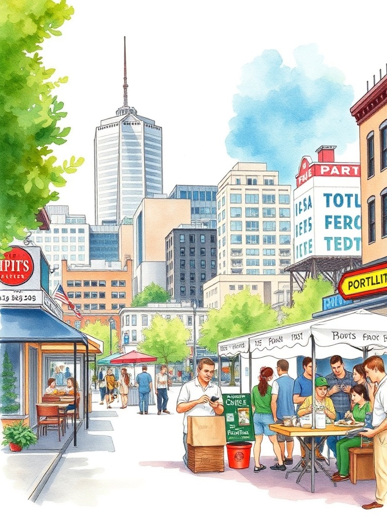 Portland Food Scene: A Local's Guide to Food Carts, Seasonal Eats, and ...